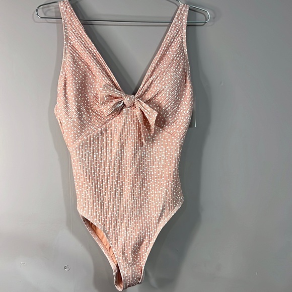 Robin Piccone | Swim | Nwt Robin Piccone Ally Tie Front Onepiece ...